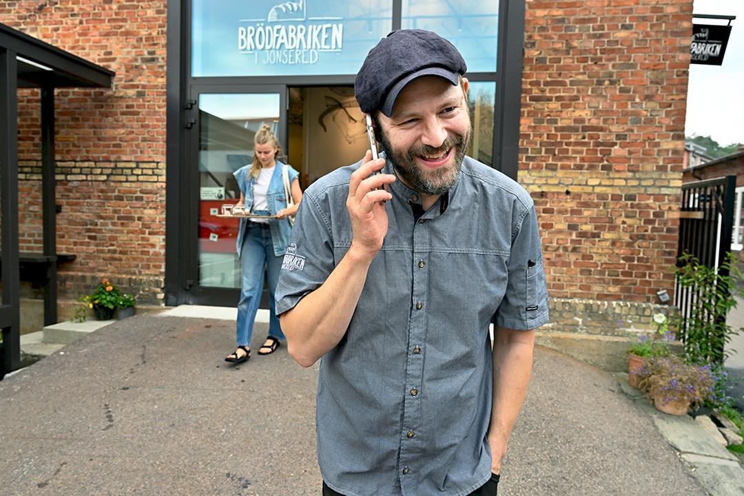 Skådespelaren Eric Ericson förverkligade bageridrömmen