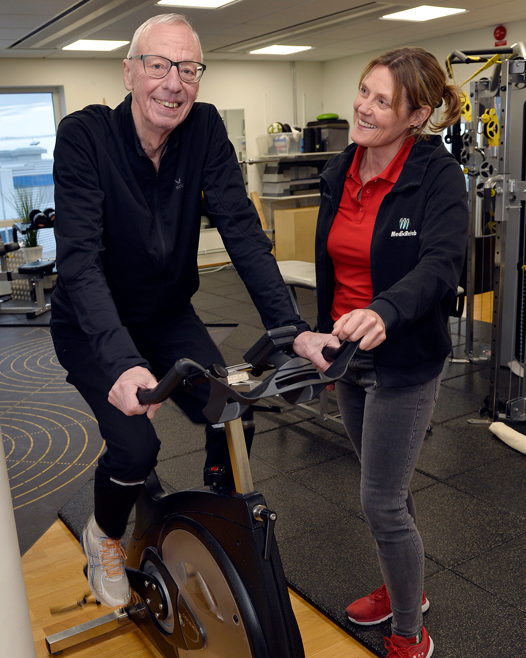 Ove, 81, tränar sig ur sorgen – ska ställa upp i veteran-VM