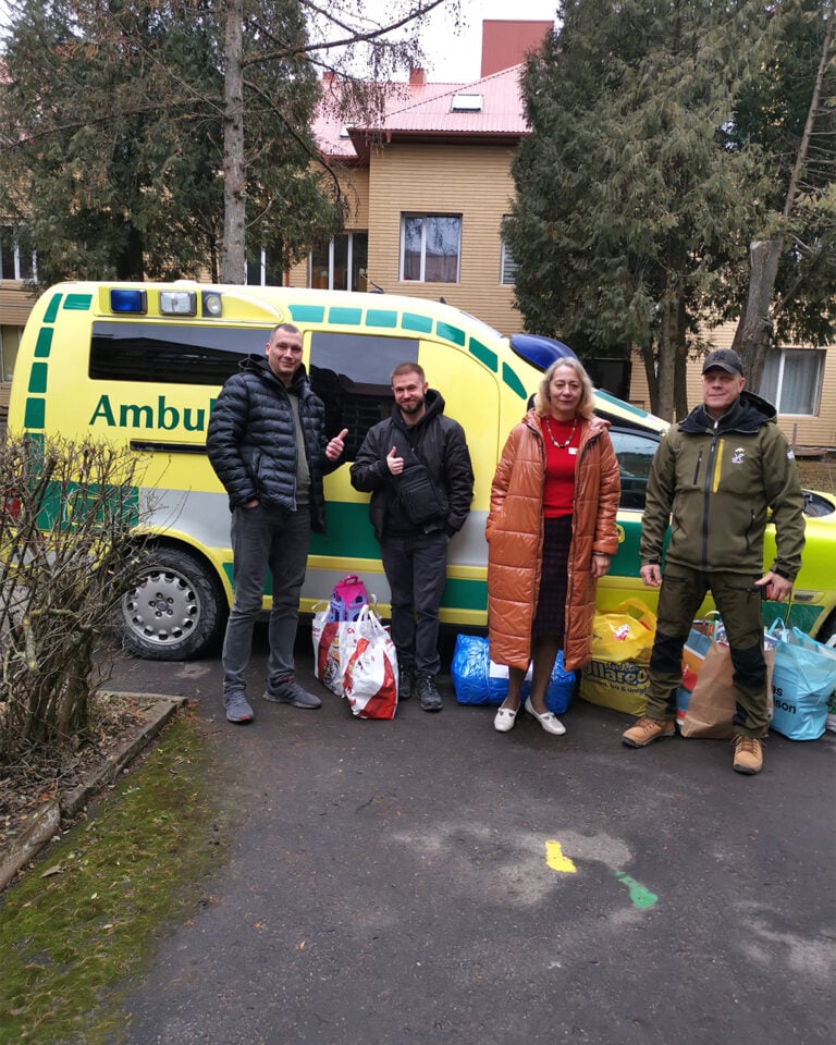 Alex överlevde tsunamin – nu hjälper han Ukraina