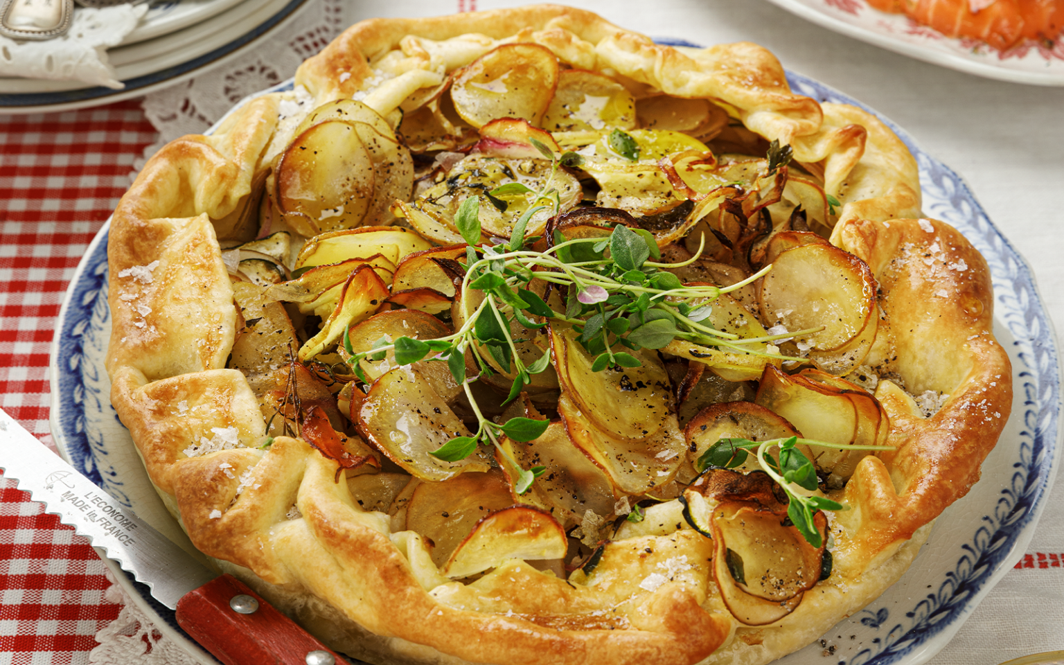 Enkel friformpaj med potatis - Icakuriren