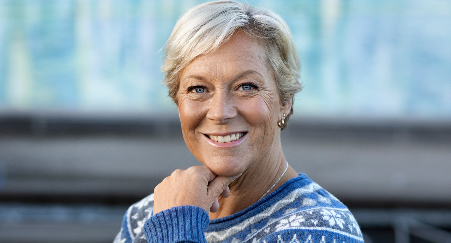 Sofia Åhman tränar för att må bra: Vad ska jag ha smala armar till?