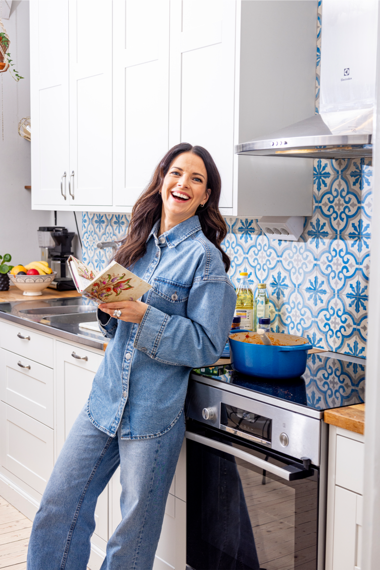 Hemma hos Malin Olsson – programledaren bjuder på trerätters!