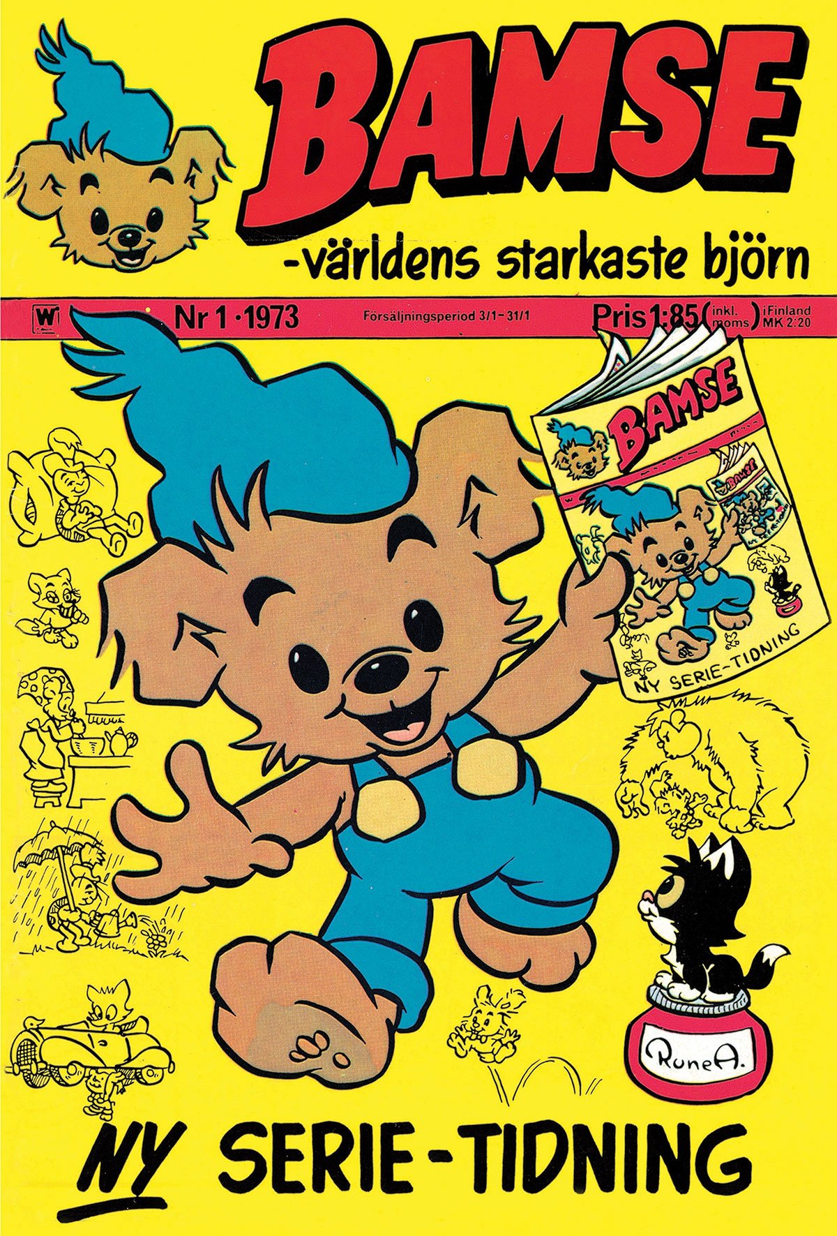 Bamses pappa 100 år – Rune Andréasson skapade barnens favoritbjörn - Icakuriren